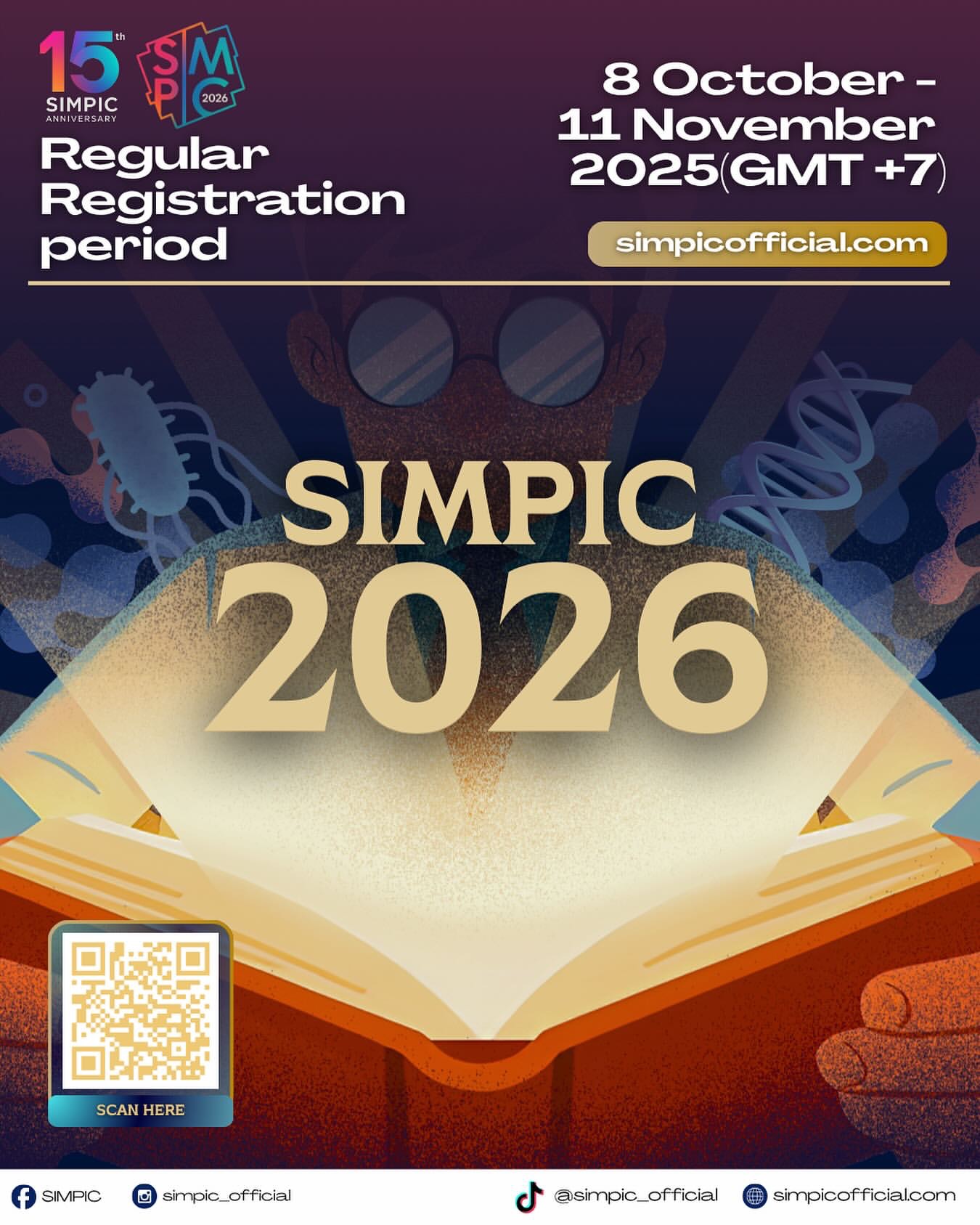 「SIMPIC 2026」國際醫學生微生物學、寄生蟲學與免疫學競賽，歡迎組隊報名 – 國立陽明交通大學醫學院醫學系